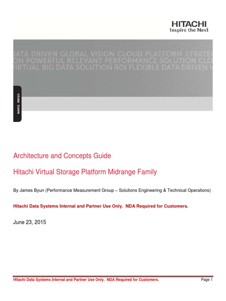 VSP Midrange Architecture and Concepts Guide | PDF | Hard Disk Drive ...