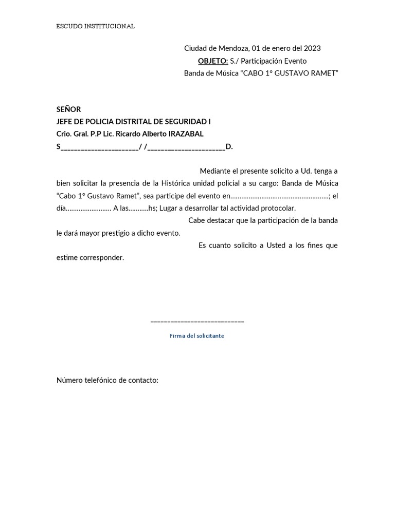 Modelo de Nota | PDF