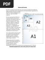 Dimensiones de Tamaños de Papel A - A0, A1, A2, A3, A4, A5, A6, A7, A8 ...