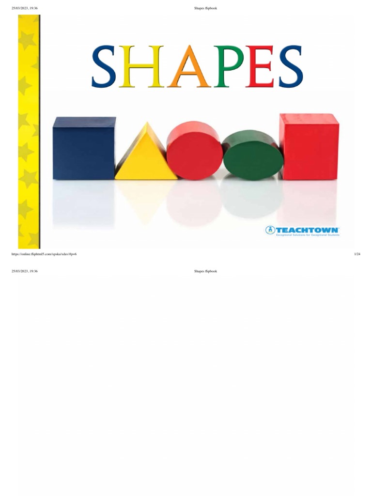 Shapes Flipbook | PDF