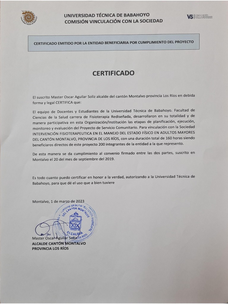 4245 Certificado - de - Culminacion | PDF