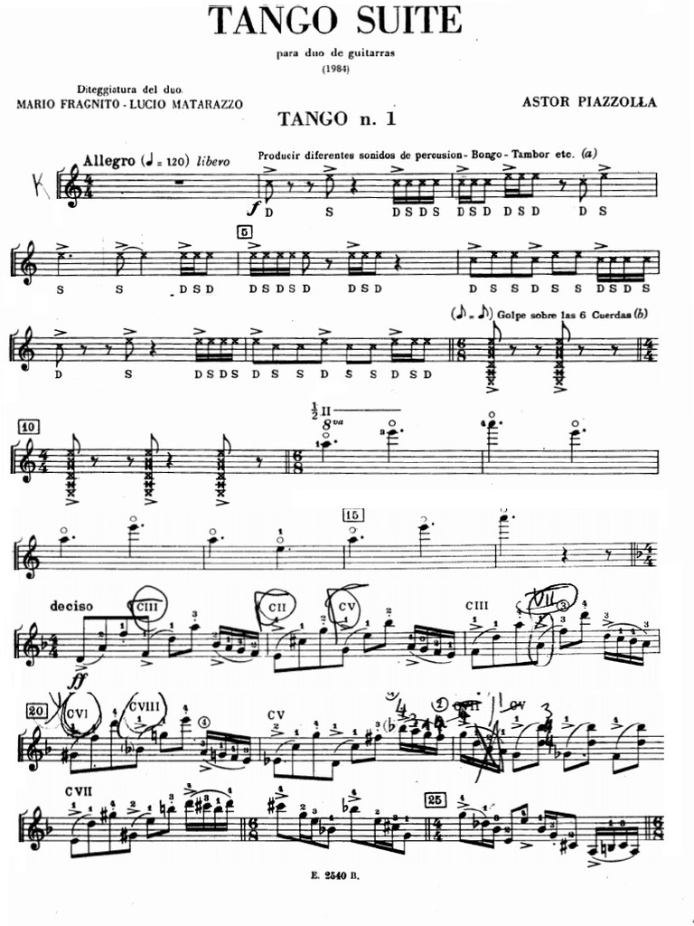 Tango 1 | PDF