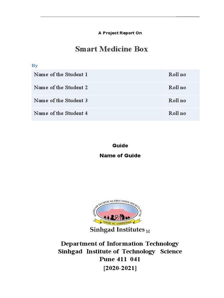 Smart Medicine Box | PDF | Arduino | Software