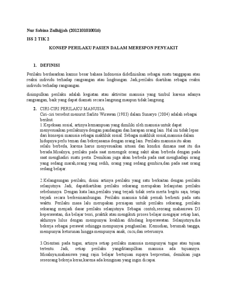 Konsep Kebutuhan Seksualitas Kep | PDF