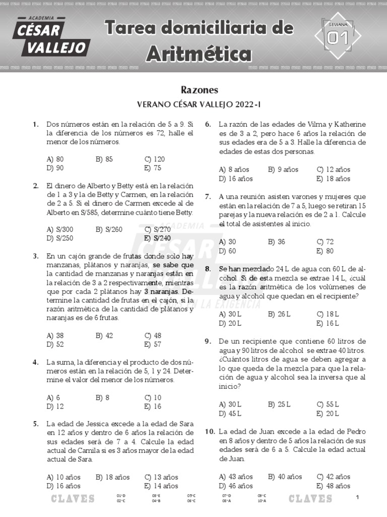 A VCV Dom Sem1 | PDF