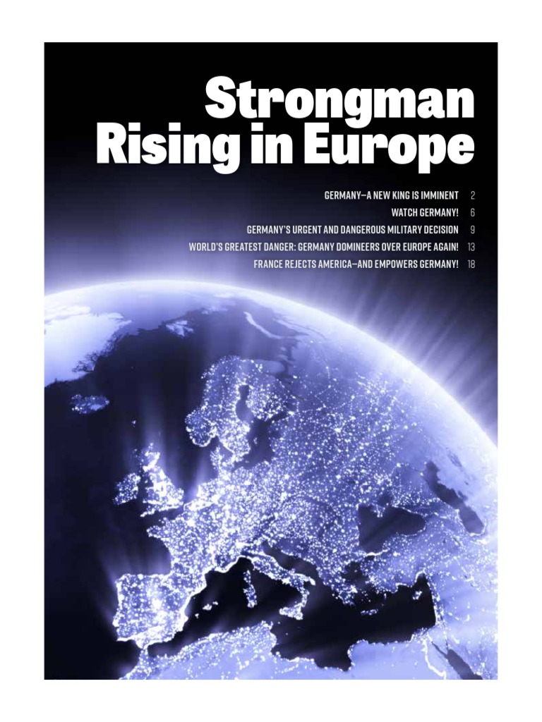 Strongman Rising in Europe | PDF | Angela Merkel | Eschatology