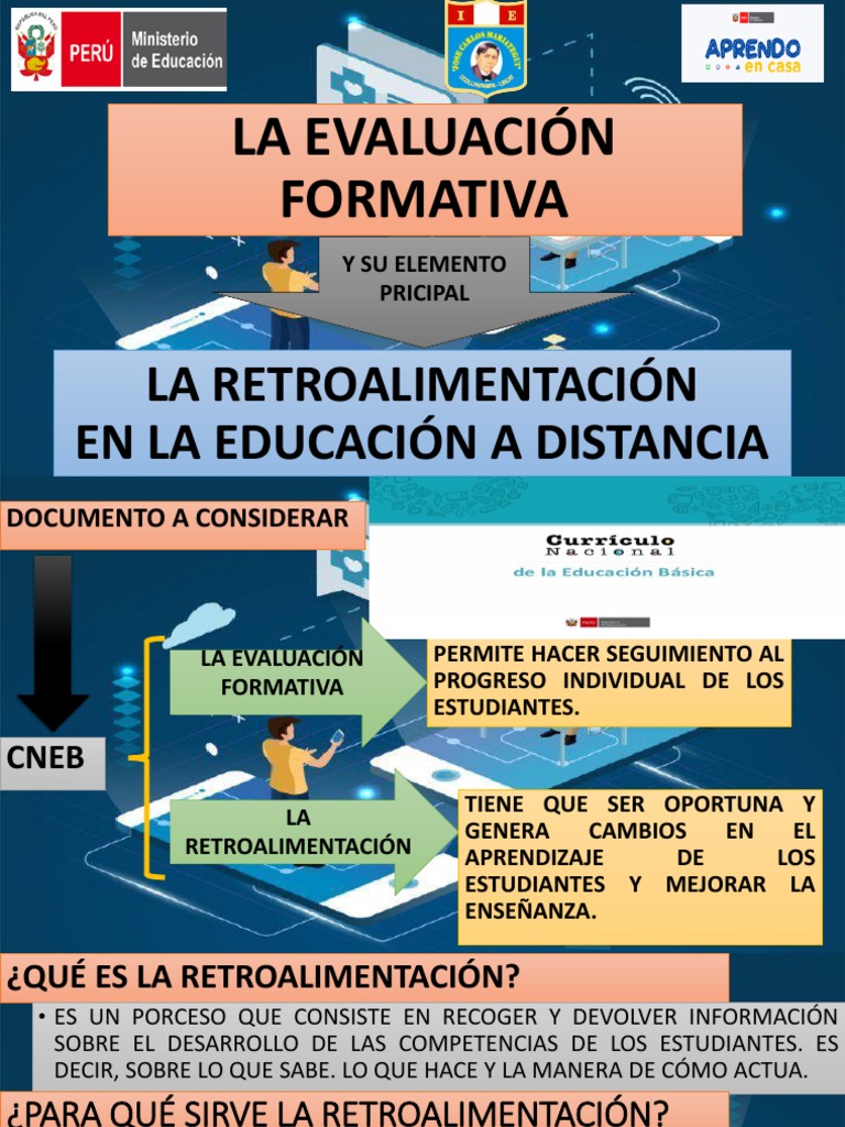 Retroalimentación en Educación a Distancia | PDF | Evaluación ...
