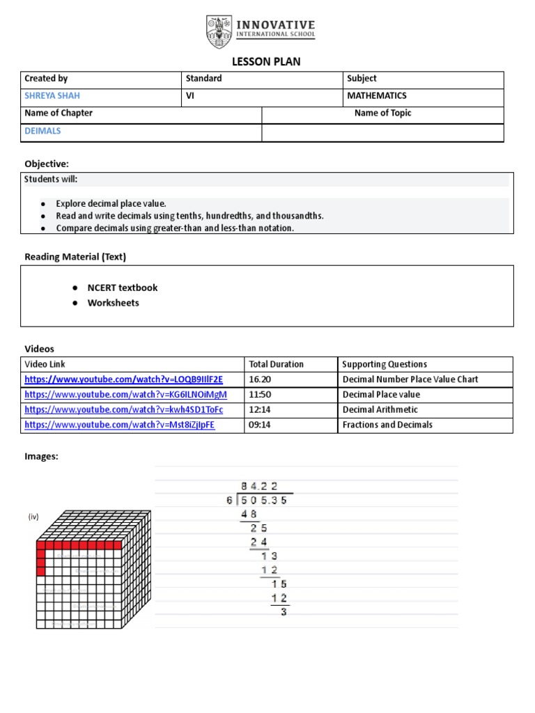 CH - 8 Decimals. | PDF | Numbers | Nascar