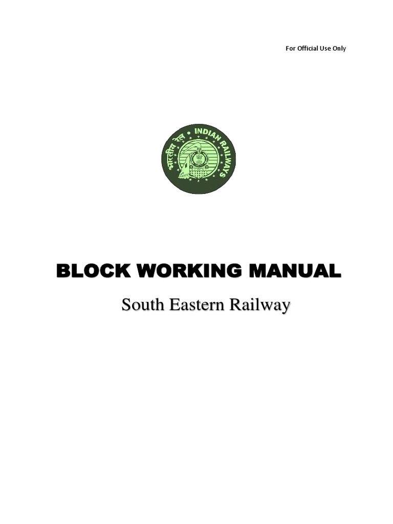 Block Working Rule | Download Free PDF | Transport Infrastructure ...
