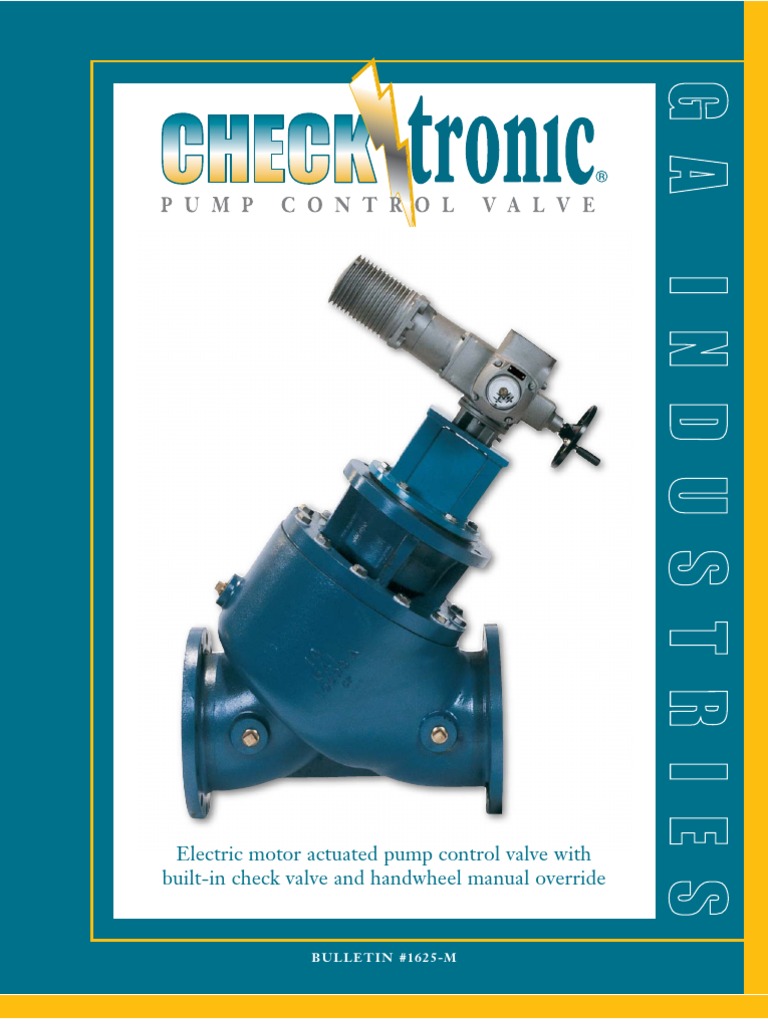 Checktronic | PDF | Valve | Pump