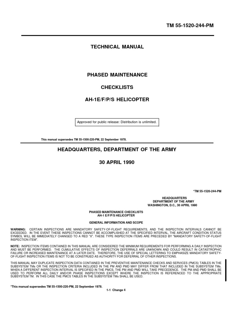 TM - 55 1520 244 PM | PDF | Aircraft | Aviation