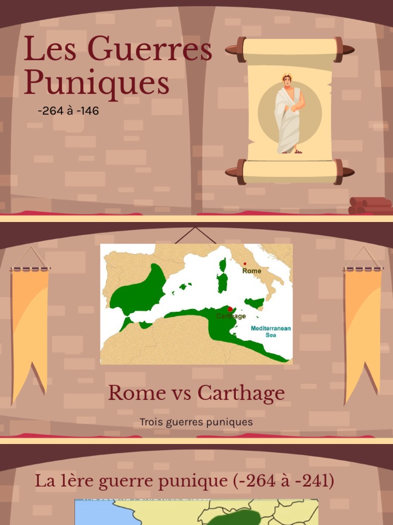 Les Guerres Puniques : Rome vs Carthage | PDF | Guerres puniques ...