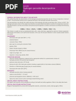 Determination of Hydrogen Peroxide Concentration by Titration With ...