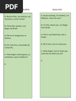 Lab Audio Script Lección 9 | PDF | Postres | Cocina