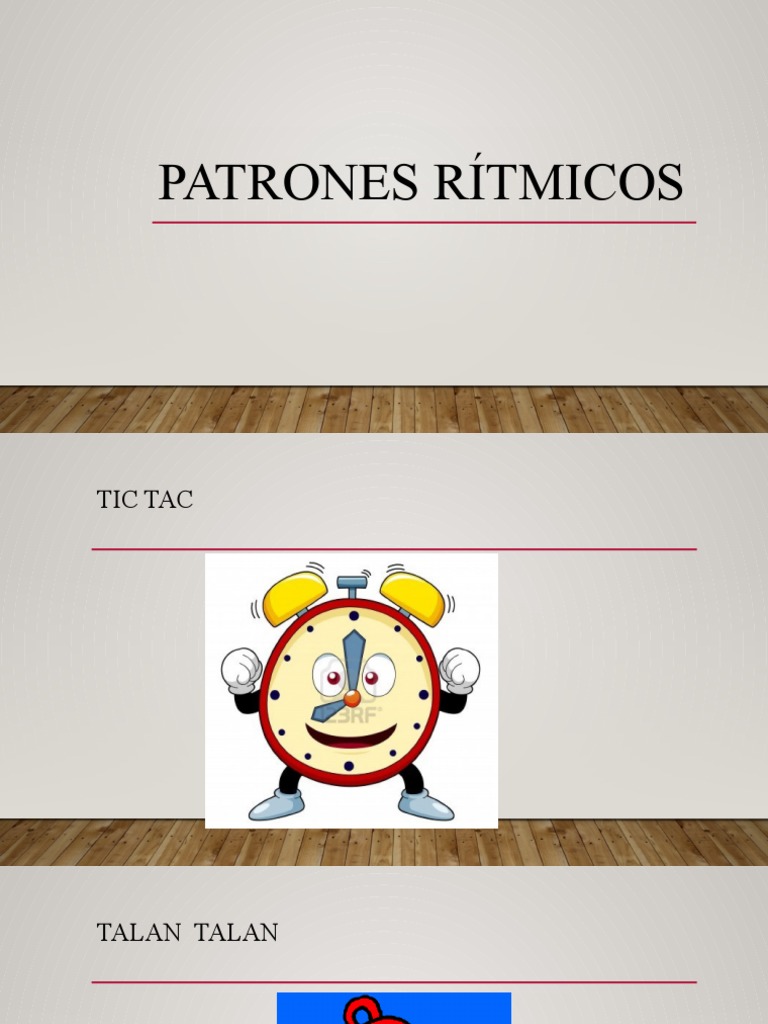 Patrones Rítmicos | PDF