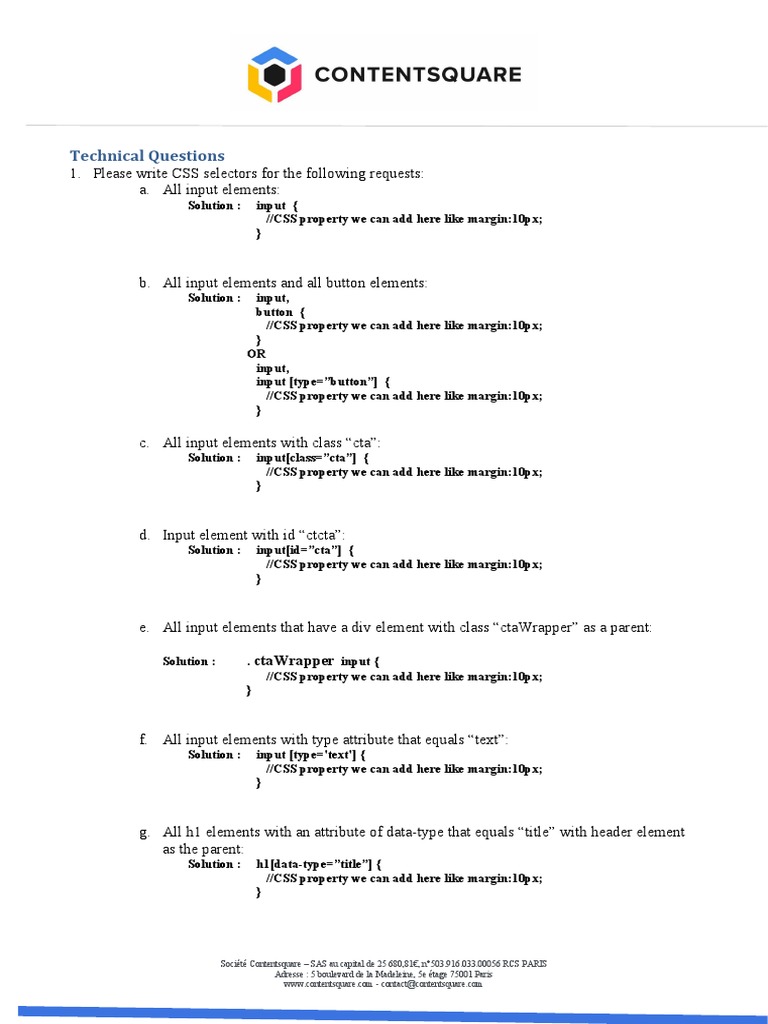 Technical Support Engineer - Home Assignment | PDF | Software | Cyberspace
