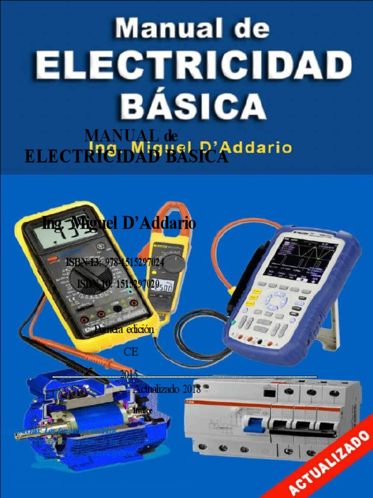 Manual de Electricidad Basica Spanish Edition Miguel DAddario | PDF ...
