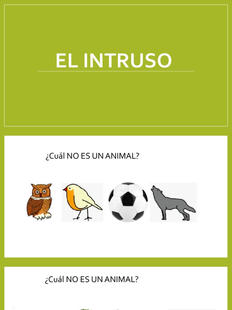 El Intruso | PDF