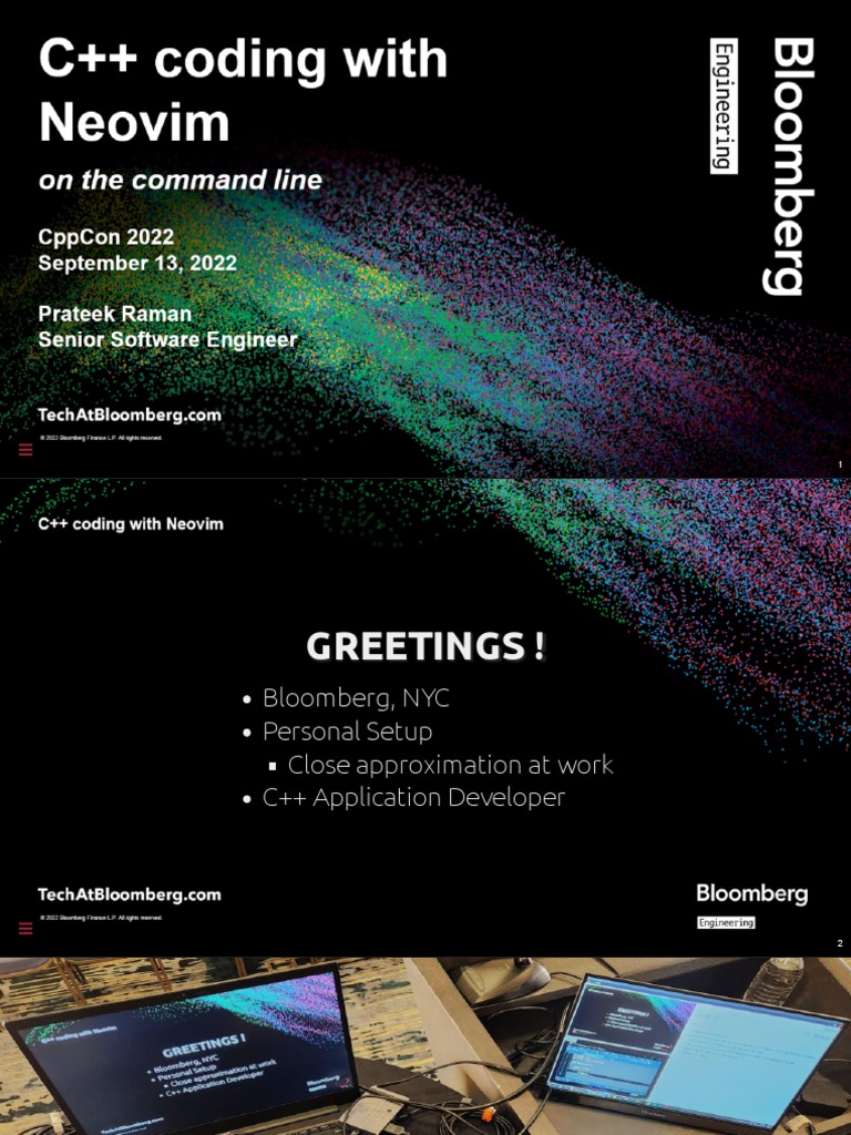 Prateek Raman CppCon2022 CPP Coding With Neovim 20220913 - 1940 | Download Free PDF | Software ...