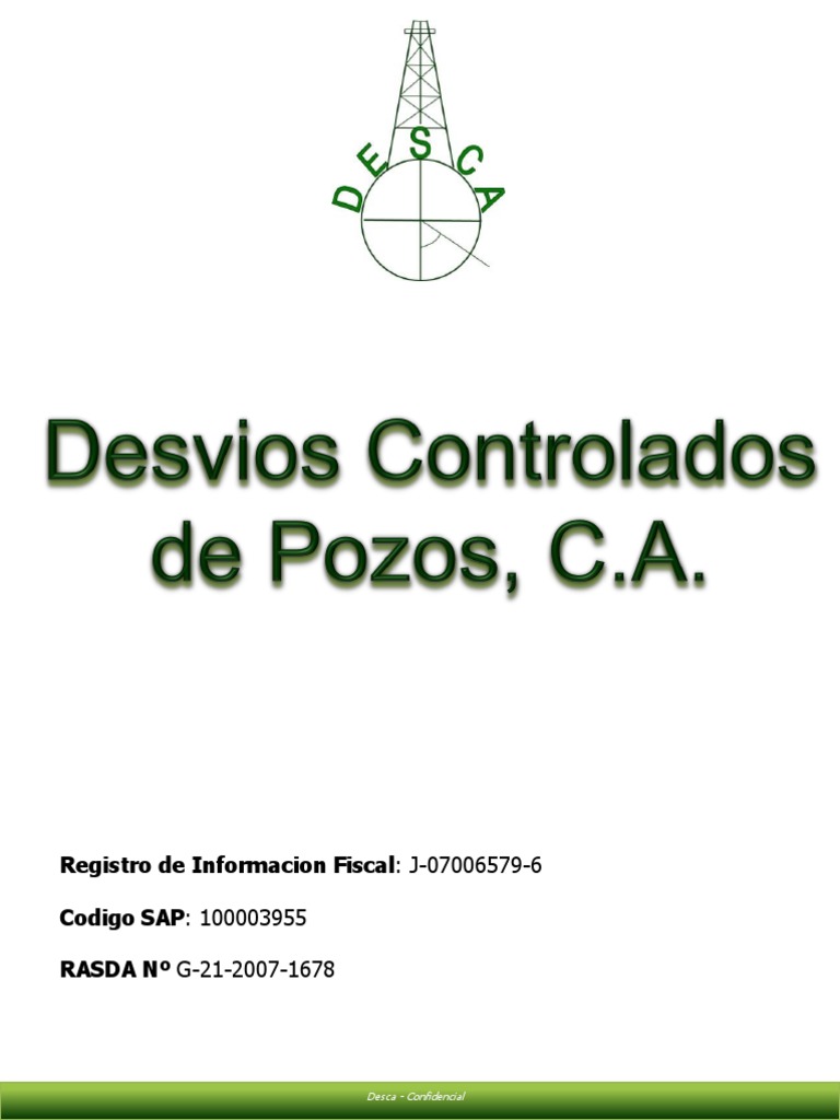 Desca Brochure | PDF | Calidad (comercial) | Petróleo