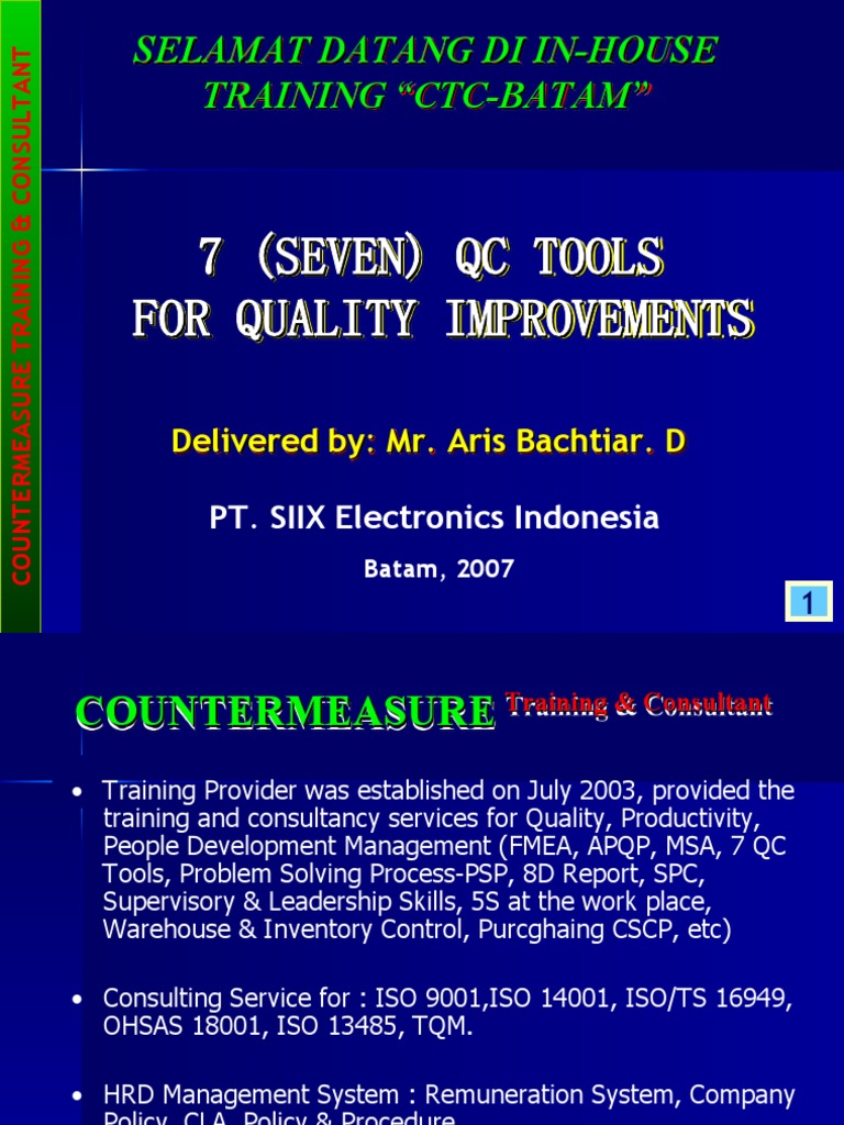 Materi 7 QC TOOLS | PDF