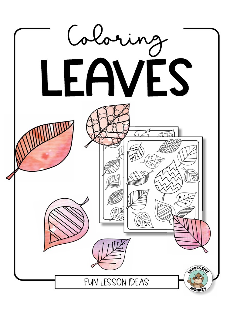 Leaf Colouring Booklet | PDF