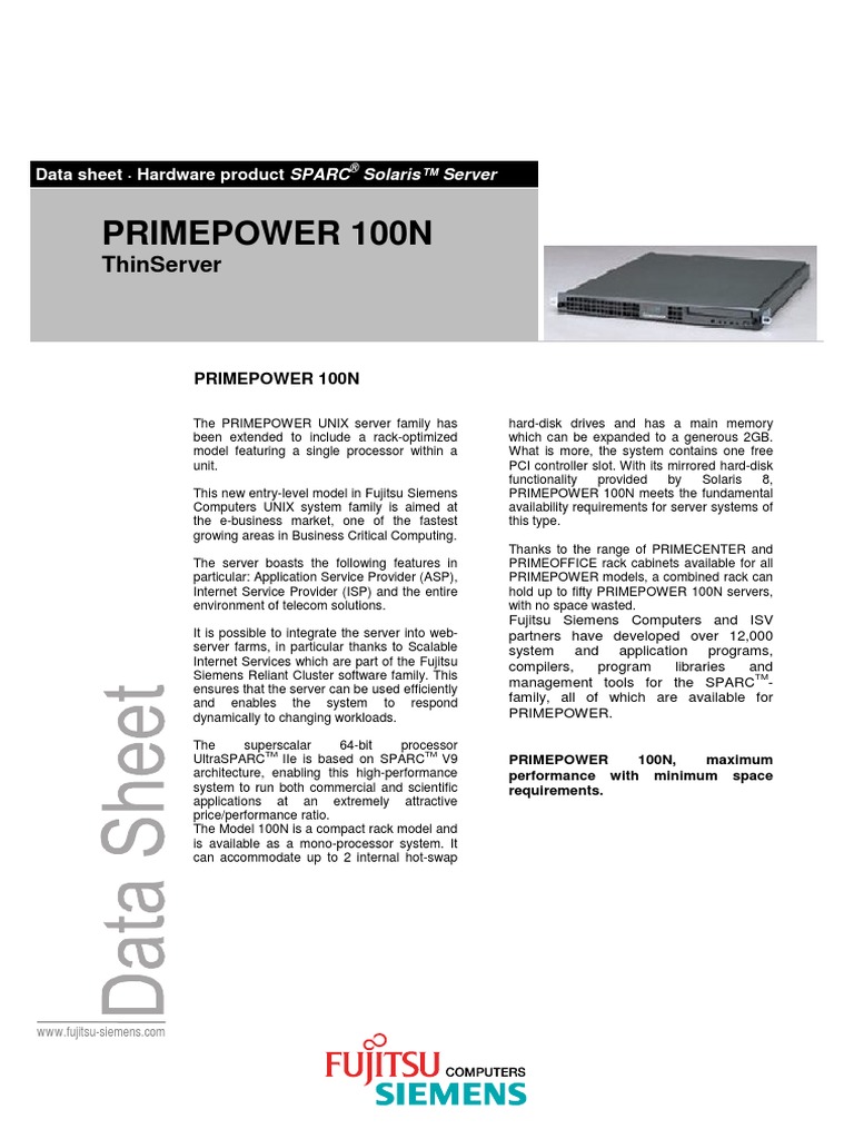 Primepower 100N | PDF | Computing | Computer Engineering