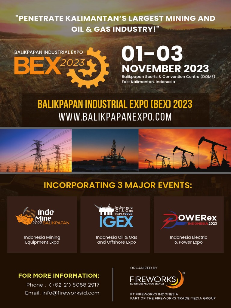 Balikpapan Industrial Expo (Bex) 2023: November 2023 | PDF | Waste | Pipeline Transport