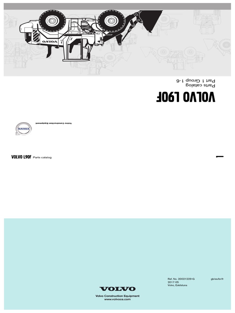 Volvo L90F Parts Catalog Overview | PDF | Mechanical Engineering ...