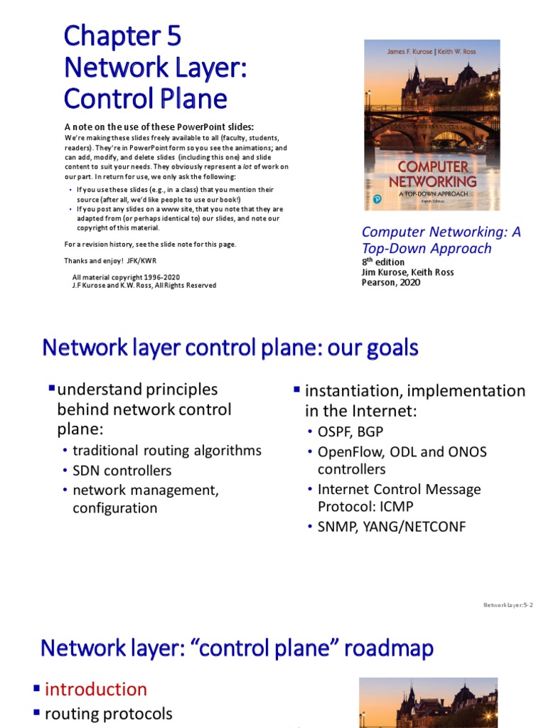 Network Layer - Control Plane | Download Free PDF | Routing | Computer Network