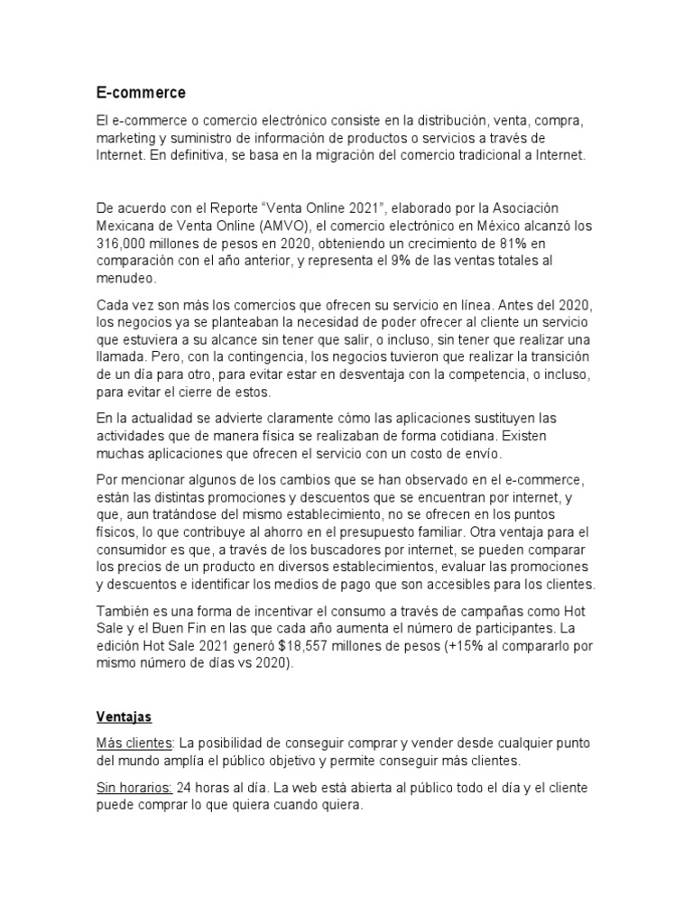 El auge del comercio electrónico en México: oportunidades y retos del e ... El auge del comercio electrónico en México: oportunidades y retos del e ...