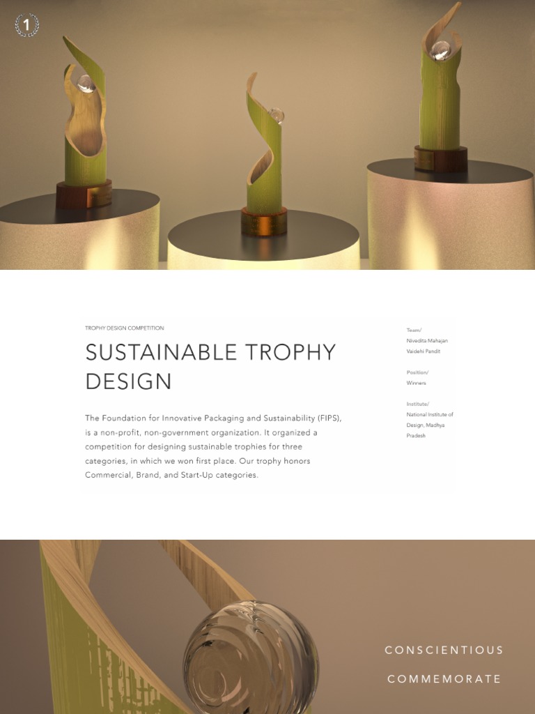 Fipsa Trophy Design Competition | PDF
