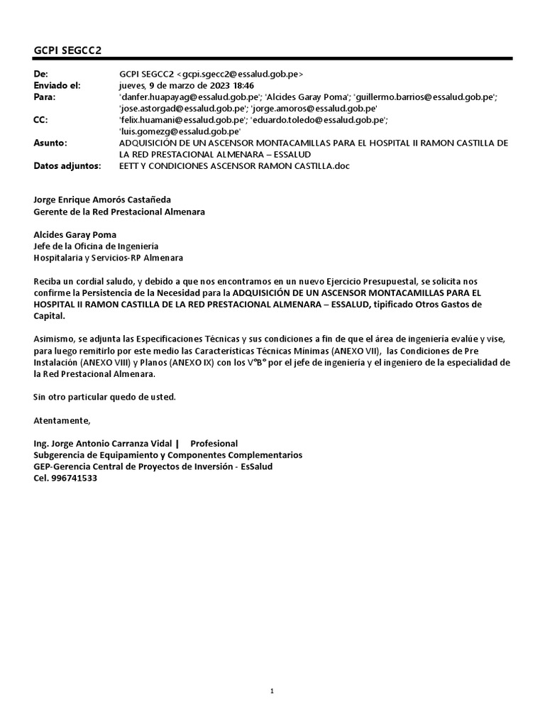 Envio de EETT y CdPI | PDF