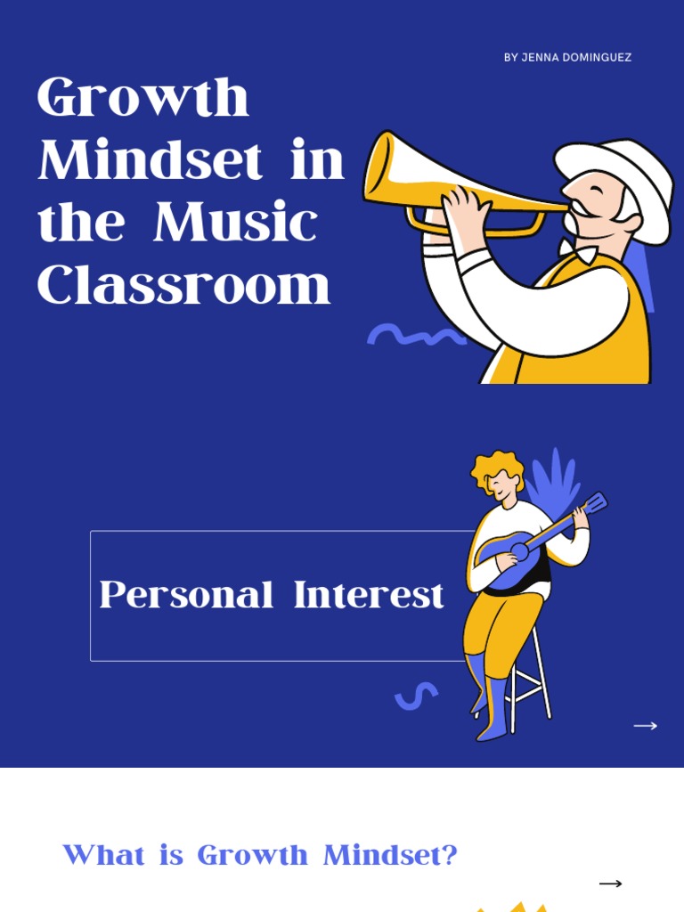Growth Mindset for Music Teachers | PDF | Mindset | Cognitive Psychology
