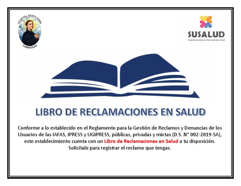 Libro de Reclamaciones | PDF