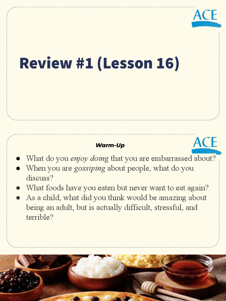 GEP 10 Session 16 | PDF | Verb