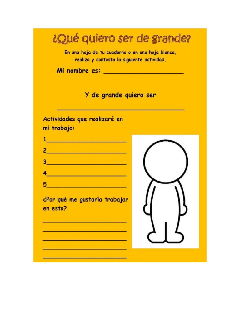 Que Quiero Ser de Grande | PDF