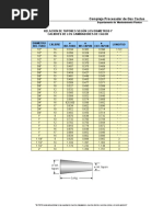 Tabla de Dimensiones de Tuberia Segub Asme B36.10 PDF | PDF | Materiales | Acero