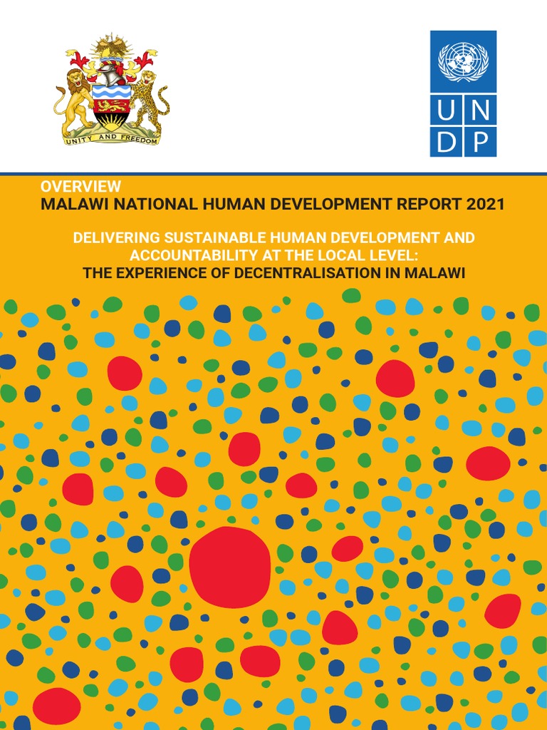 Malawi National Human Development Report 2021 - SUMMARY REPORT | PDF ...