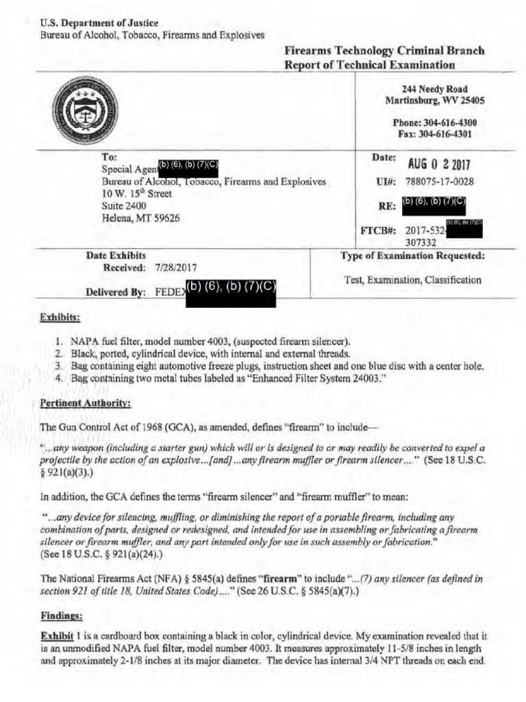 Baffle Jig Not A Silencer | PDF | Firearms | Ballistics