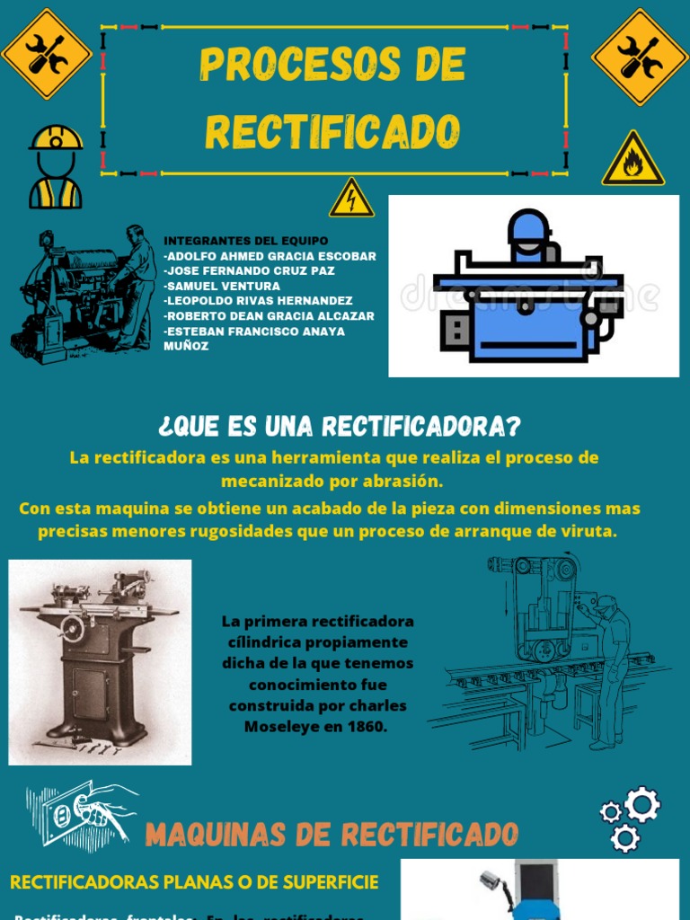 Procesos de Rectificado-1 | Descargar gratis PDF | Rectificado (corte abrasivo) | Mecanizado