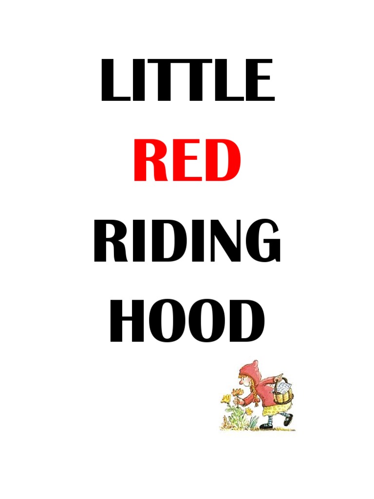 Little Red Riding Hood PDF | PDF