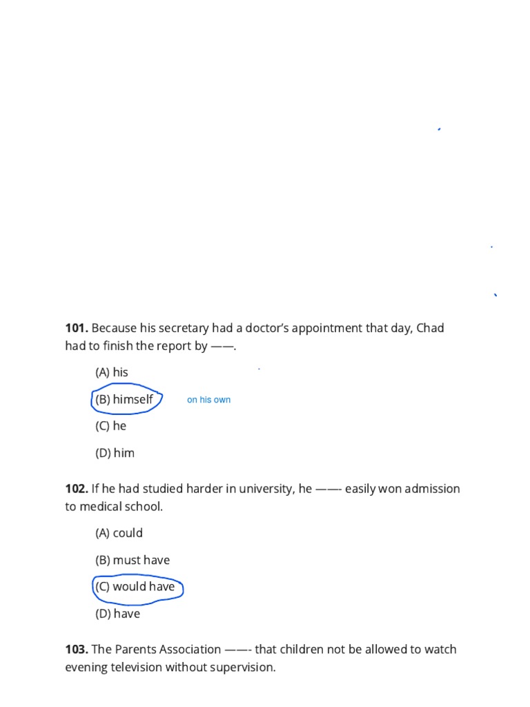 Practice Toeic Reading Test 2021 | PDF