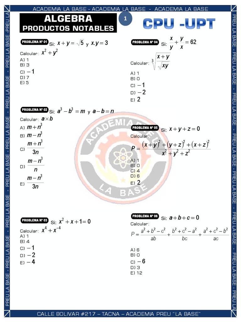 Algebra Upt Ok | PDF