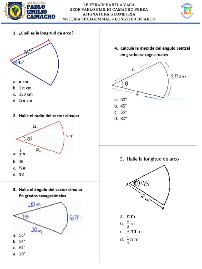Evaluación Longitud de Arco | PDF