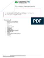 PDA Medium Preparation Guide | PDF | Agar