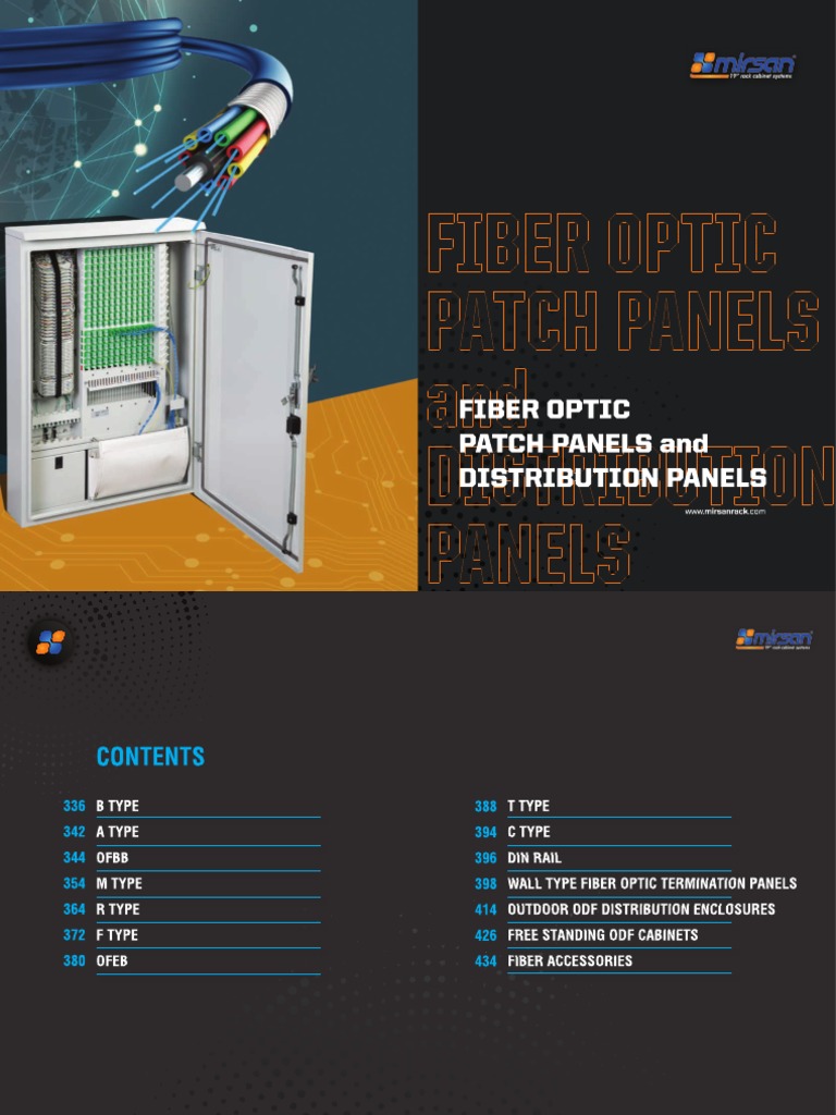 Mirsan Fiber Optics Catalog 2018 en | PDF | Door | Building Engineering