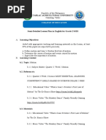 LESSON-PLAN - in Earth Space Grade 8 | PDF | Fault (Geology) | Plate ...