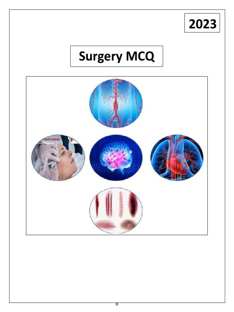 MCQ Surgery | PDF | Thrombosis | Burn