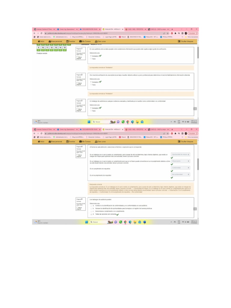 Evaluación Modulo 5 | PDF